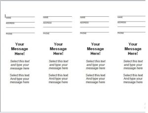 Free Raffle Ticket Templates - Free Word Templates