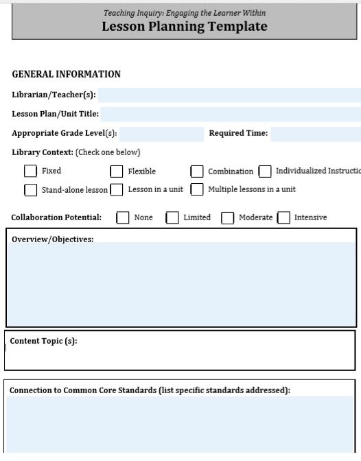 Free Lesson Plan Templates - Free Word Templates