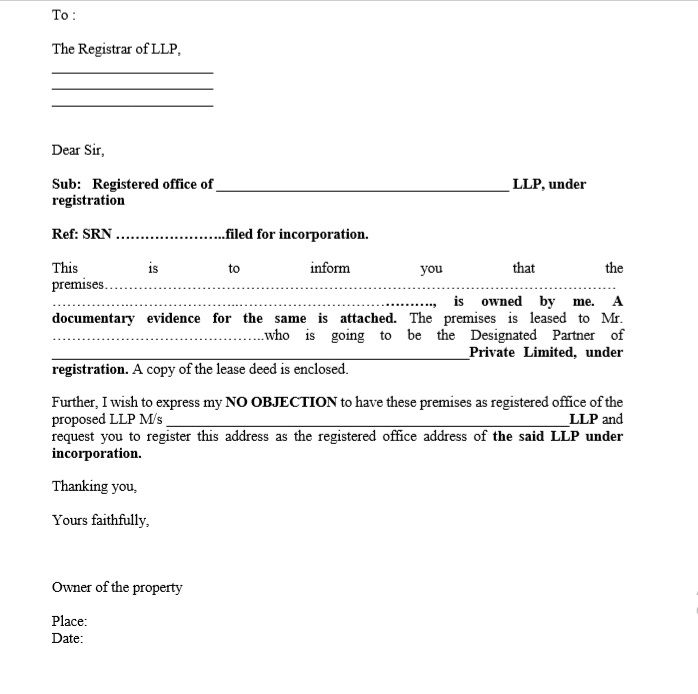 9 Free No Objection Certificate Templates - Free Word Templates