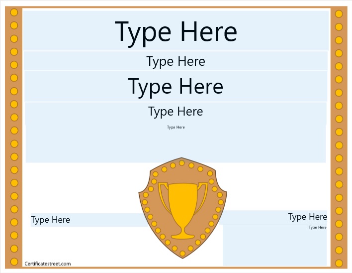 9 Free Second Prize Certificate Templates - Free Word Templates