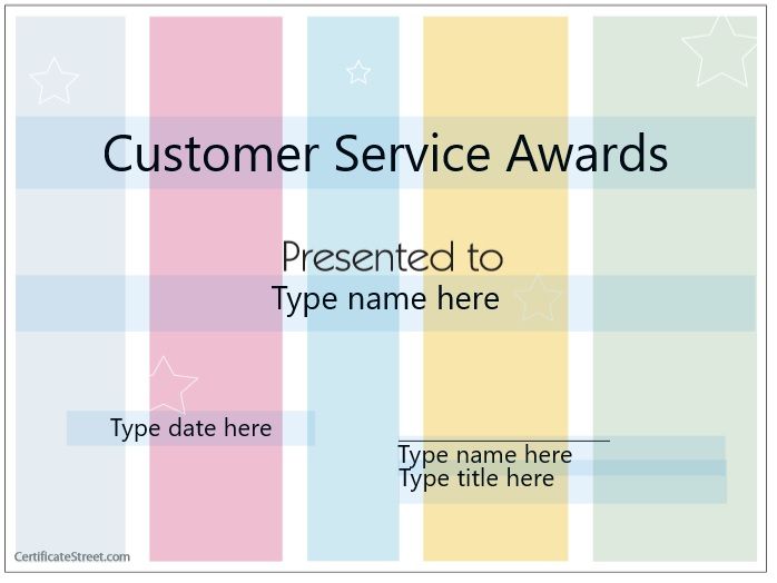 15 Free Award Certificate Templates - Free Word Templates