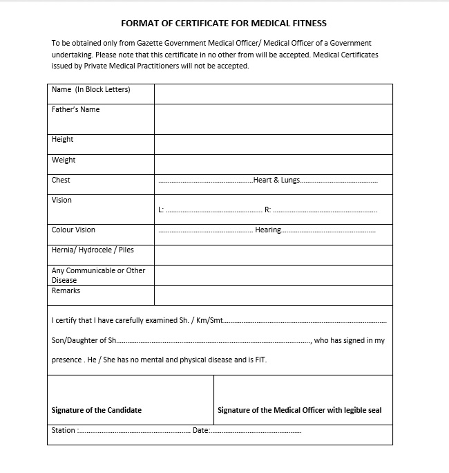 11 Free Medical Certificate Templates - Free Word Templates