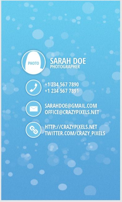 15 Free Visiting Card Templates - Free Word Templates