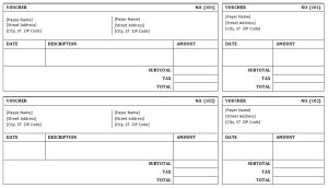 Free Cash Voucher Templates - Free Word Templates