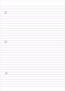 Free Notebook Paper Templates - Free Word Templates